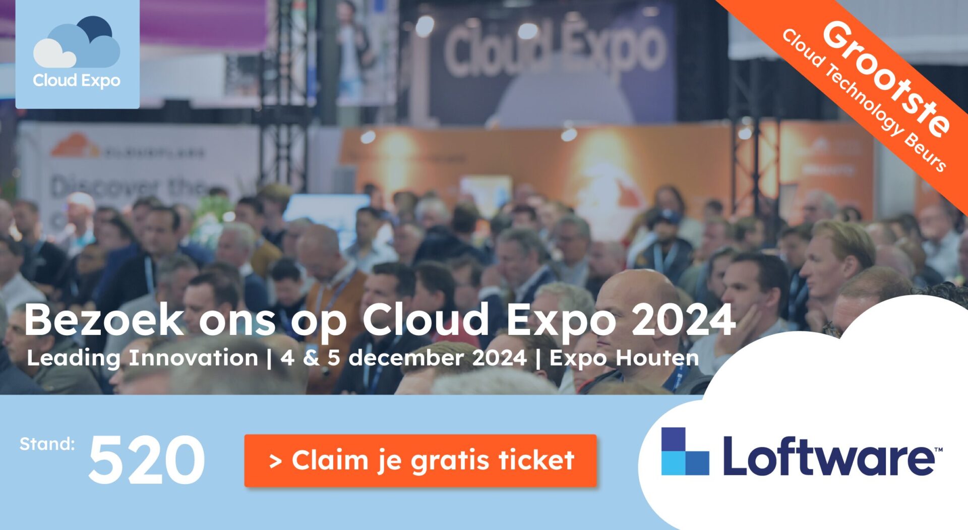 Bezoek Loftware op Cloud Expo | 3 en 4 december 2025