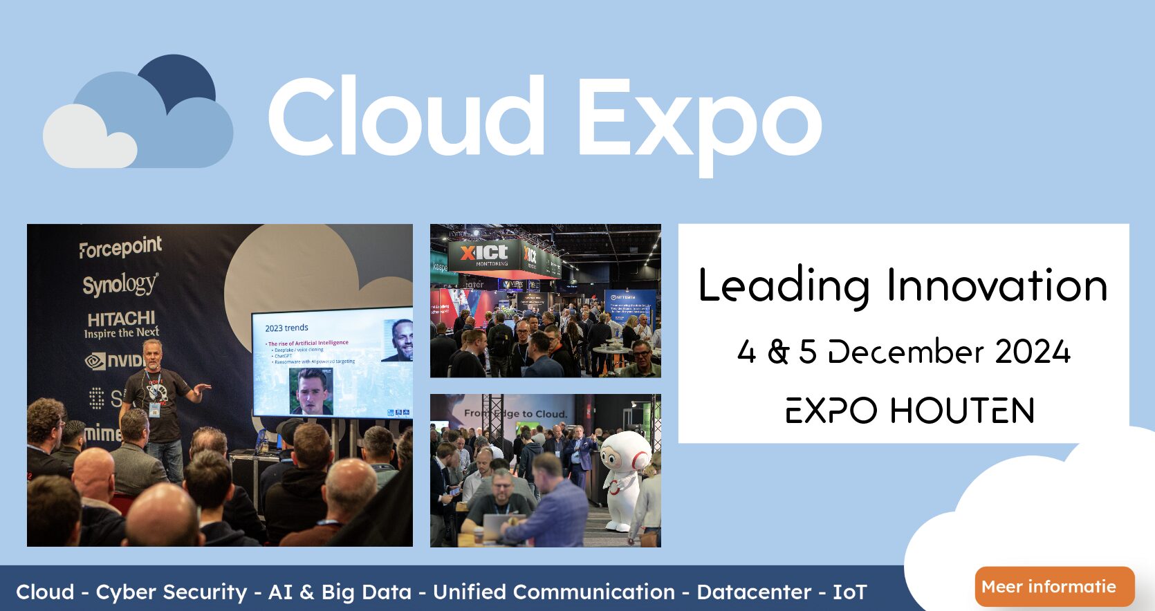 Bezoek de Cloud Expo | 3 en 4 december 2025